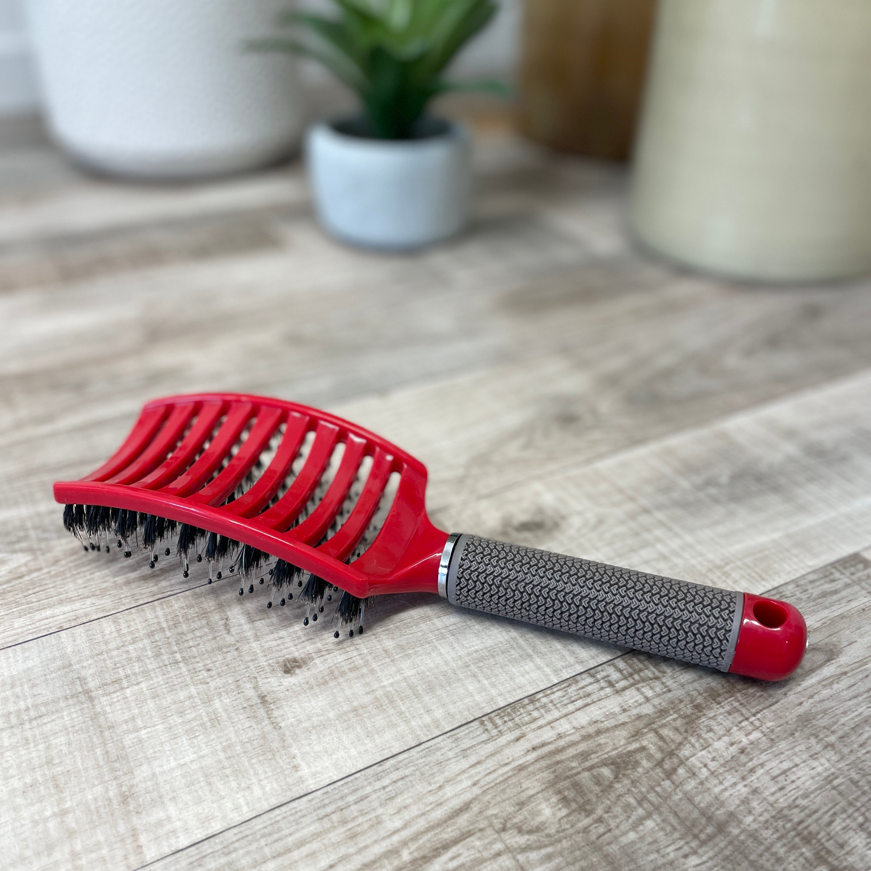 Red Hair Brush – House Of Hair
